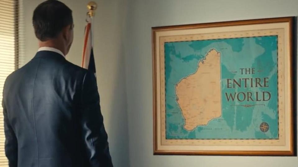 Some Genius Has Gone Ahead & Made THAT 'Entire World' Map Of WA