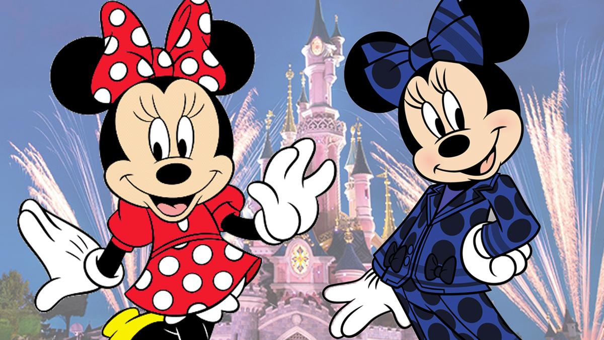 Minnie Mouse Is Trading In Her Iconic Polka Dot Dress For A Pantsuit