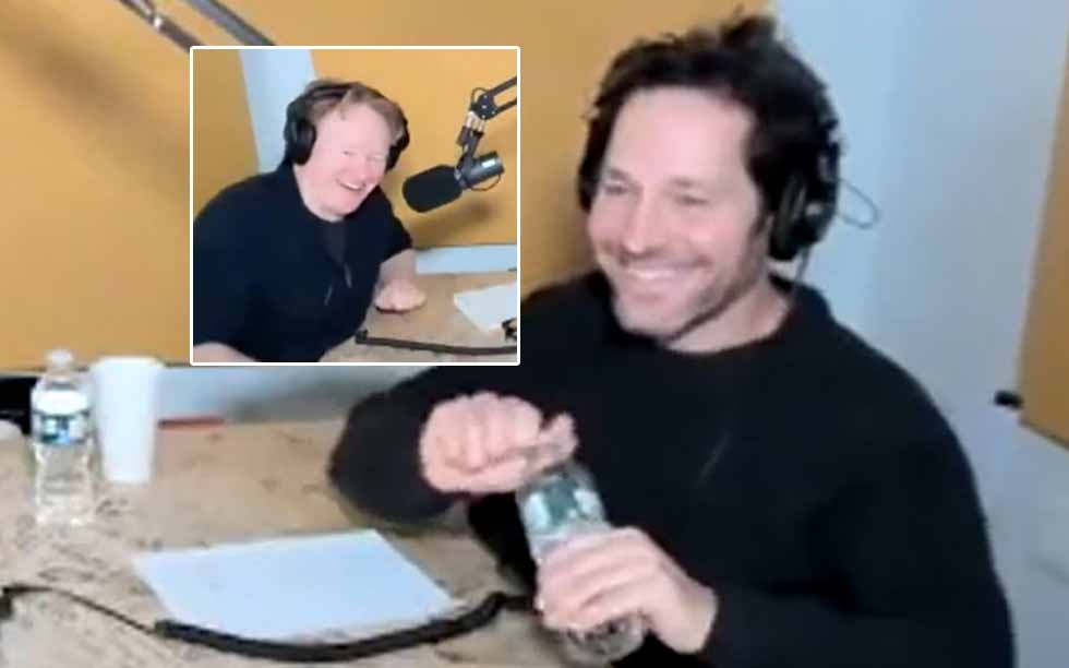 Paul Rudd Continues Elaborate 18-Year-Old Running Prank On Conan O'Brian