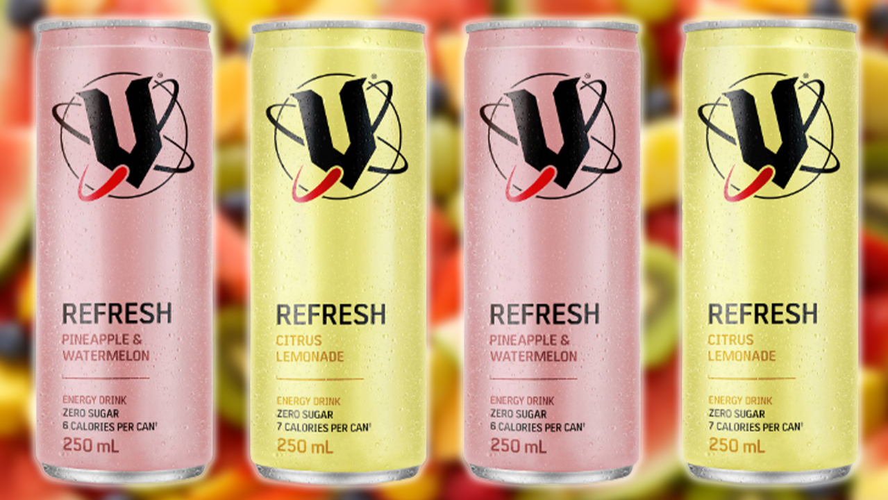 Check Out V Energy Drinks' New 'Refresh' Range