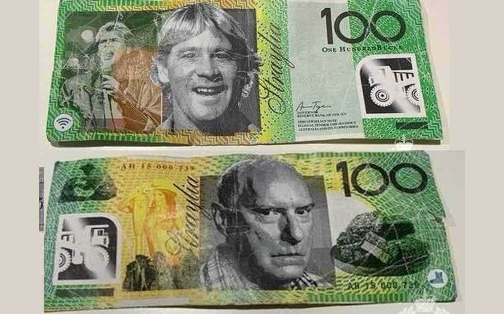 Warning As Fake Bank Notes Featuring Steve Irwin, Ray Meagher Stolen In NT
