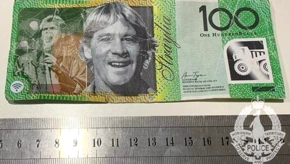 Warning As Fake Bank Notes Featuring Steve Irwin, Ray Meagher Stolen In NT