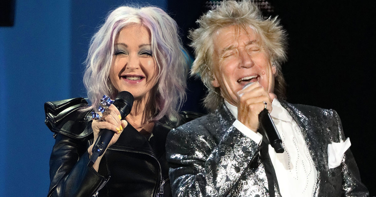 'Who Woulda Thunk It?': Cyndi Lauper On Touring With Rod Stewart