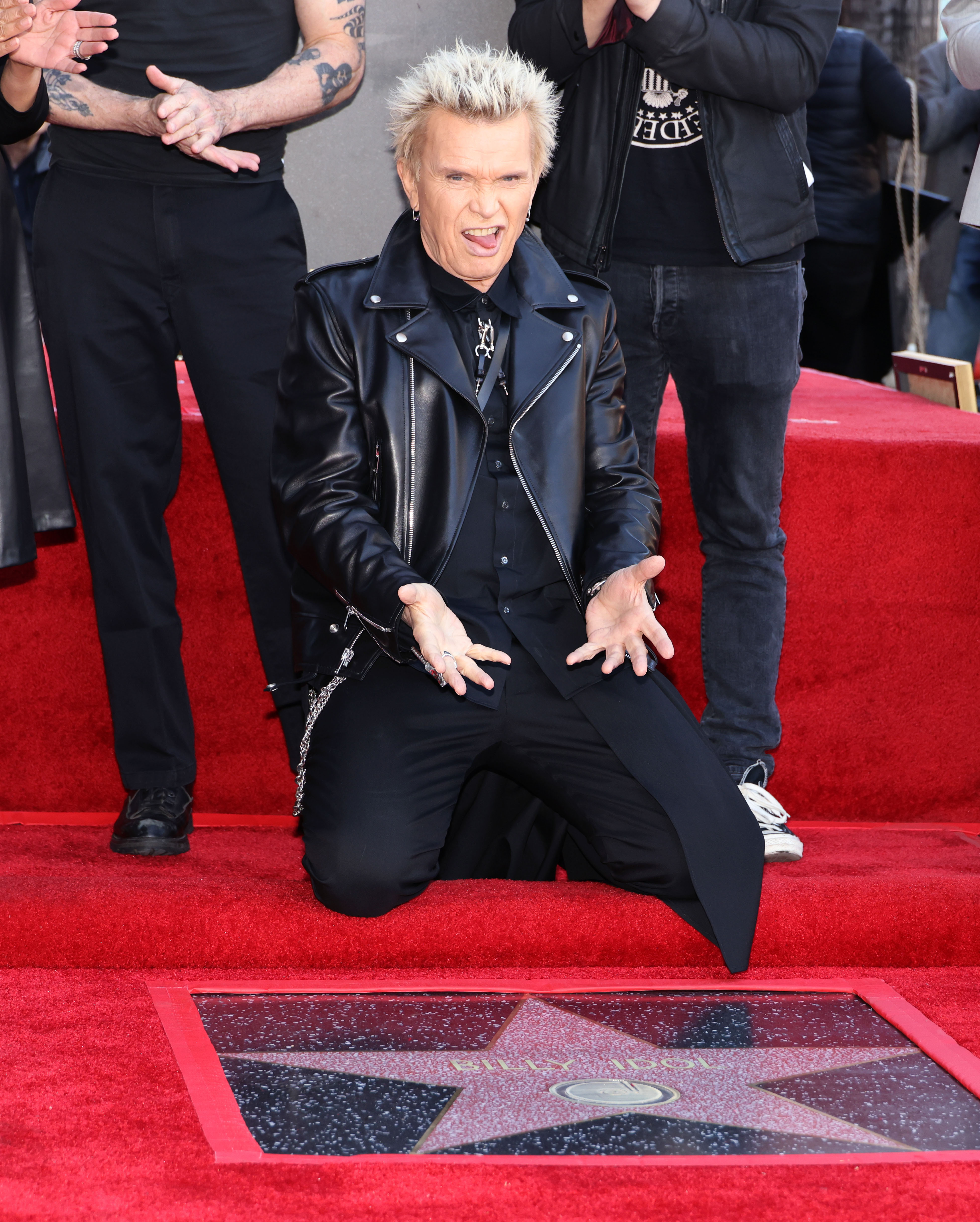 Billy Idol 'Never Imagined' He'd Get A Star On The Hollywood Walk Of Fame