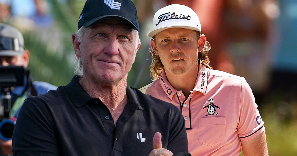 Greg Norman Accused Of Ruining Cam Smith's Major Career