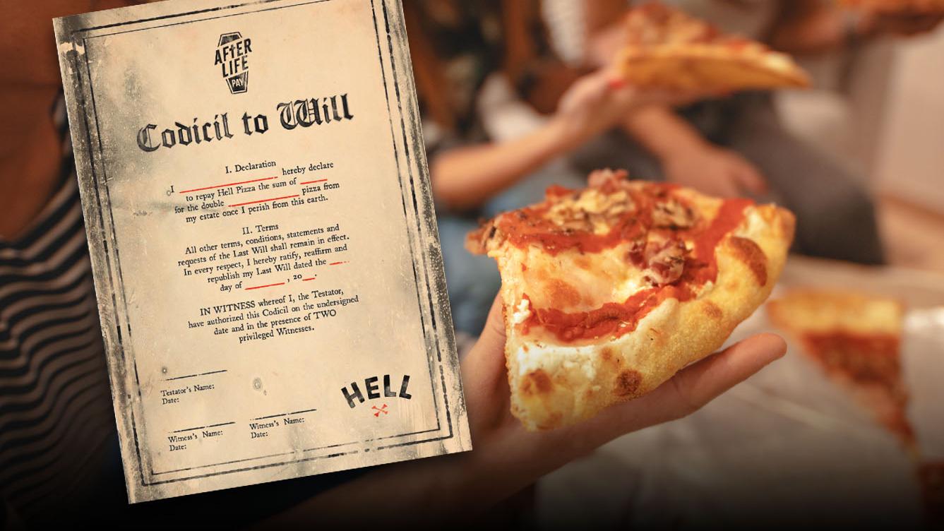 NZ Pizza Company To Let Customers Buy Now & Pay After Death