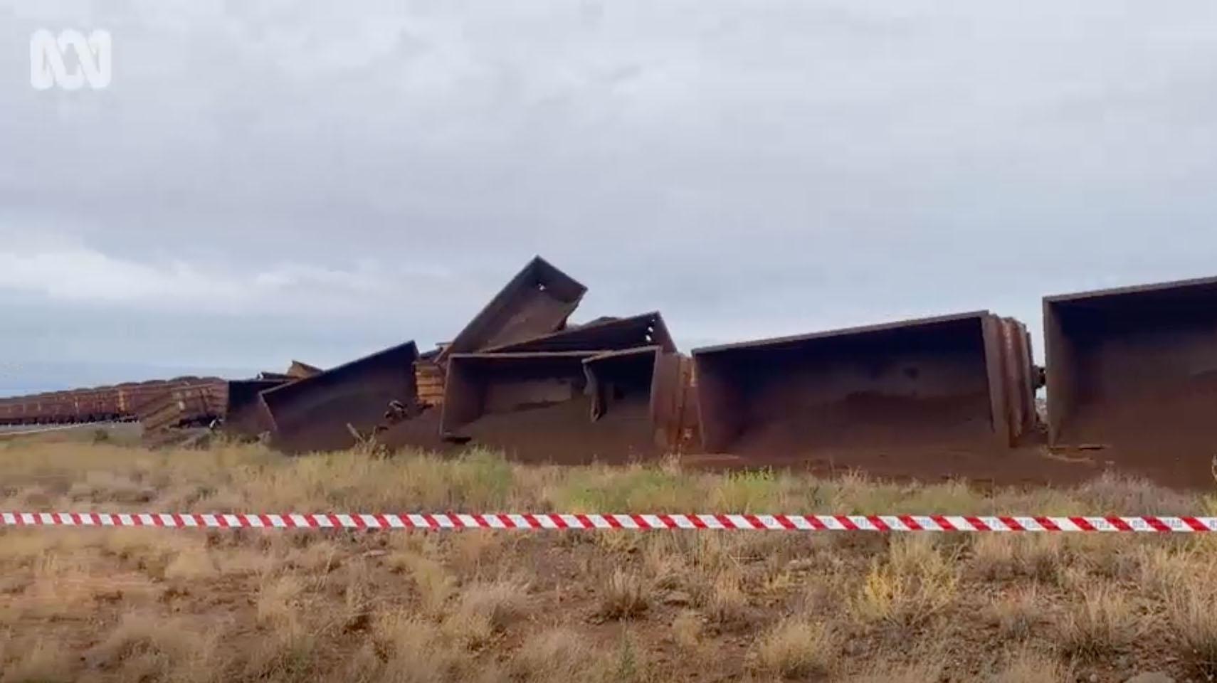 Driverless Train Loses Multiple Wagons After Derailment In Pilbara