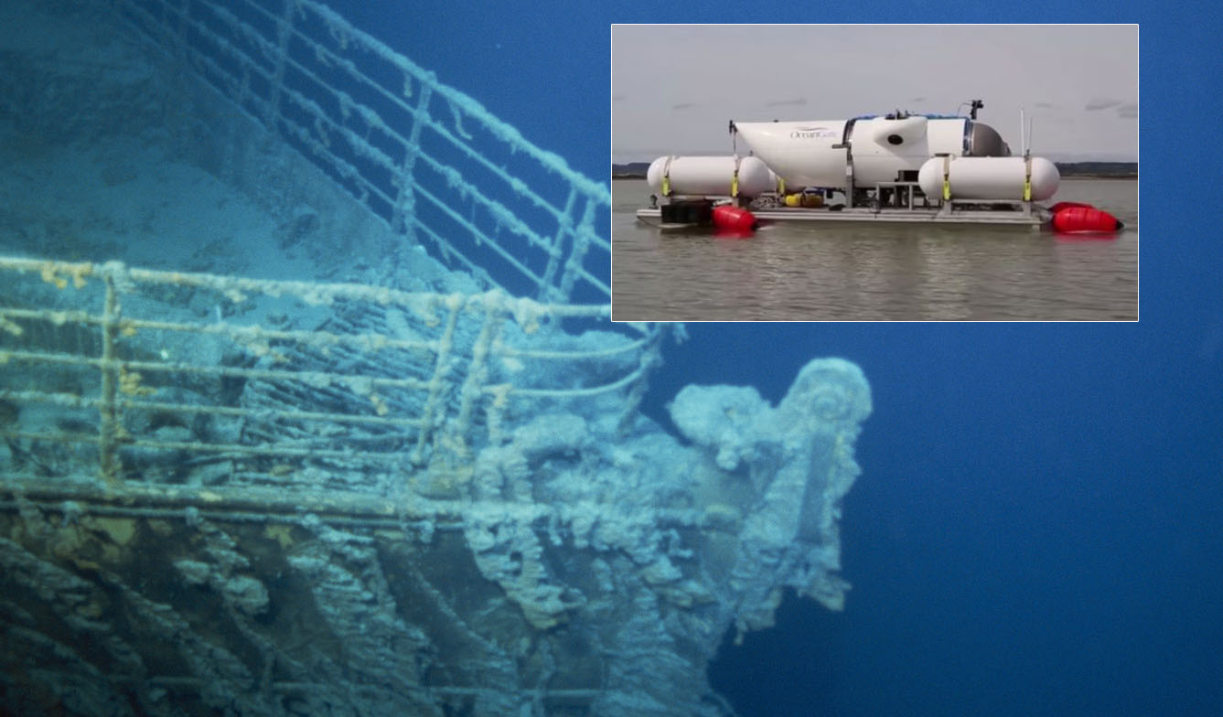 Sub Exploring Titanic Wreck With Five Aboard Goes Missing